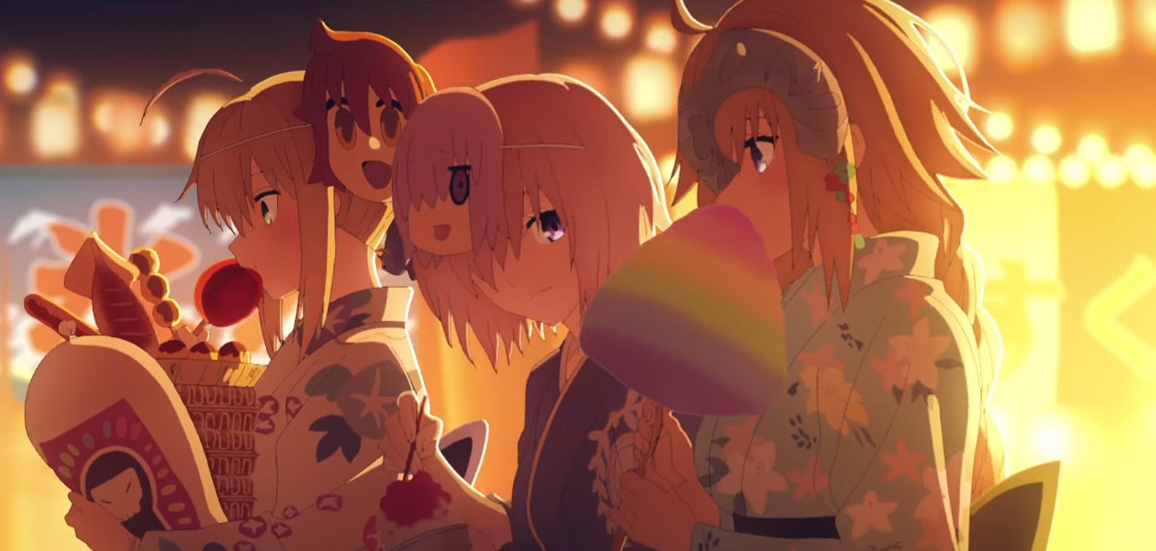 "Fate/Grand Order" Distribution 5th Anniversary Animation PV - Miraikyun